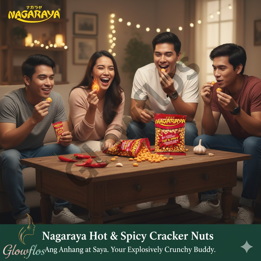 Nagaraya Hot & Spicy Cracker Nuts – Glow Flos